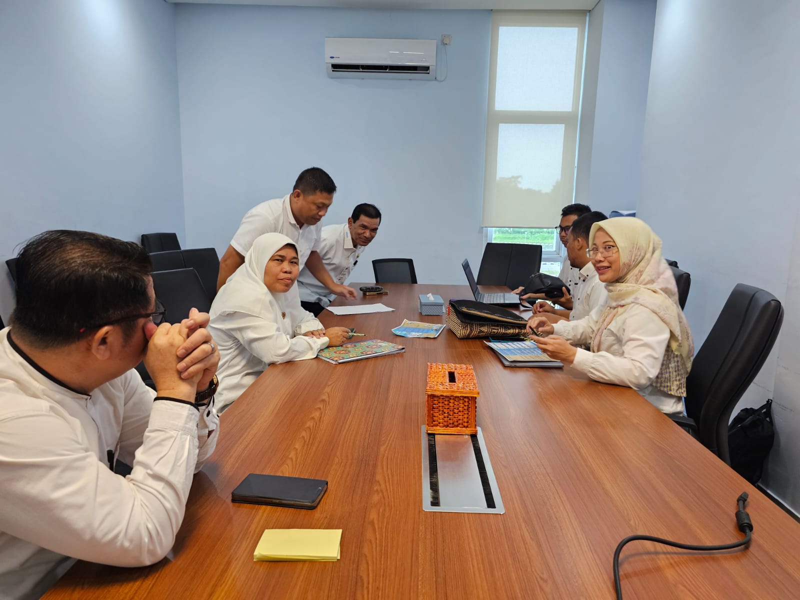 Rapat Koordinasi UTIPD dengan Biro AAKK membahas Mekanisme Penerimaan ...